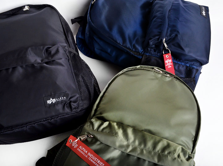 Alpha Industries Military Nylon BackPacks | Buy&Ship Hong Kong