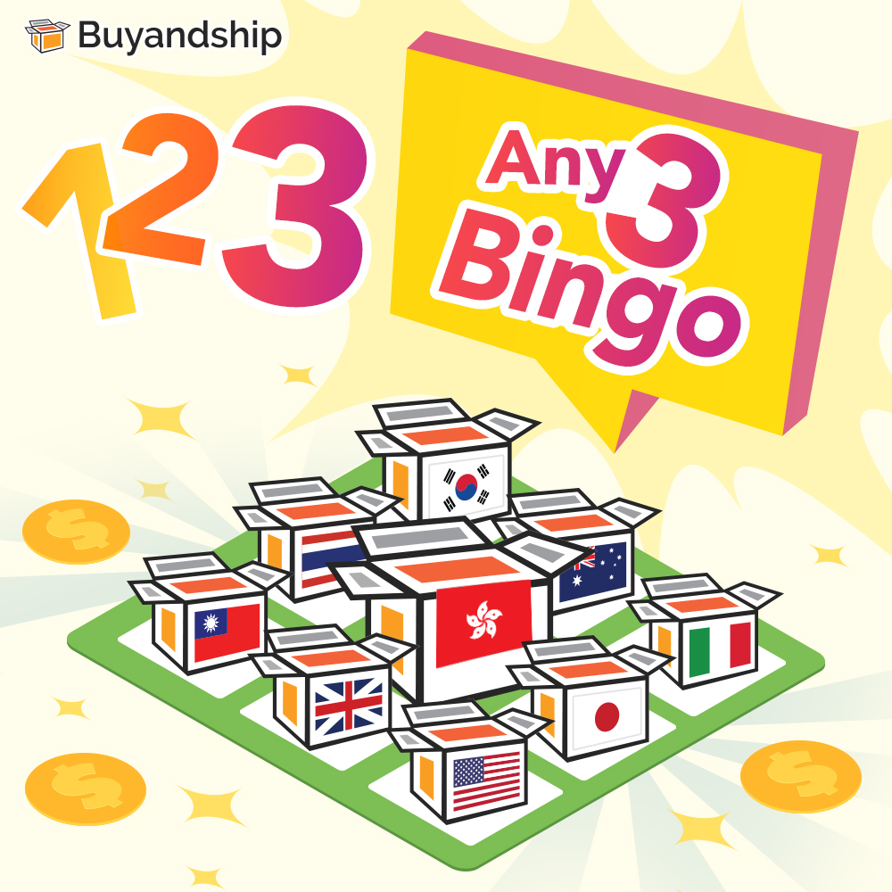 1, 2, 3, Bingo! Complete the Mission and Get the Rebate! | Buy&Ship ...