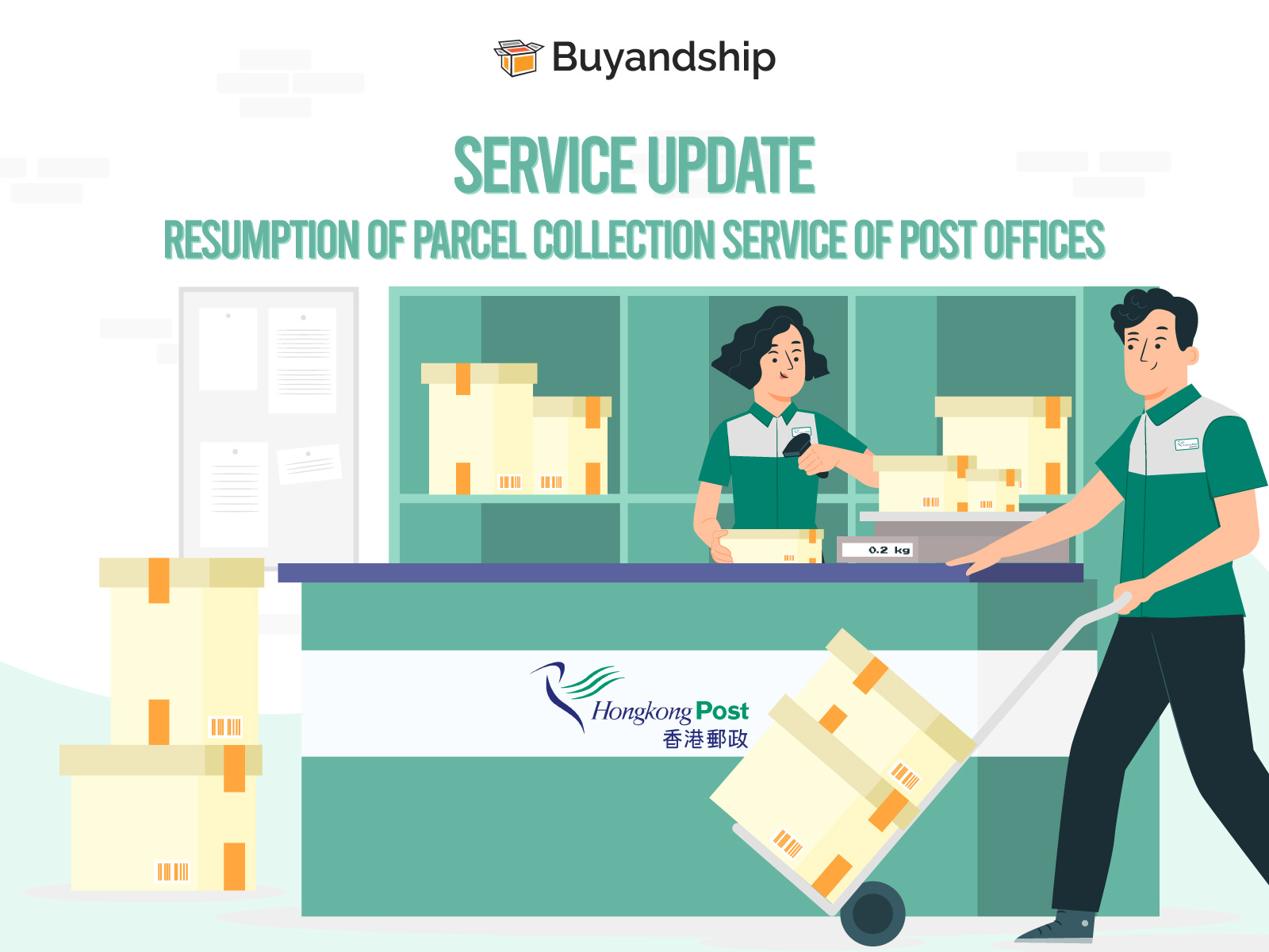 Service Update : Resumption of Parcel Collection Service of Post ...