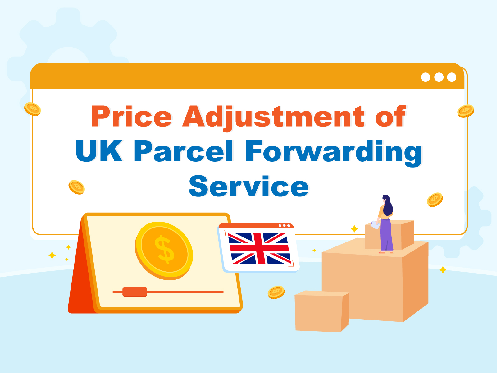 Price Adjustment of UK Parcel Forwarding Service | Buy&Ship Hong Kong