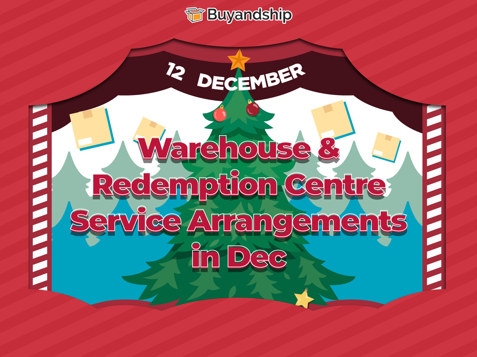 Warehouse & Redemption Centre Service Arrangements in December [Updated ...