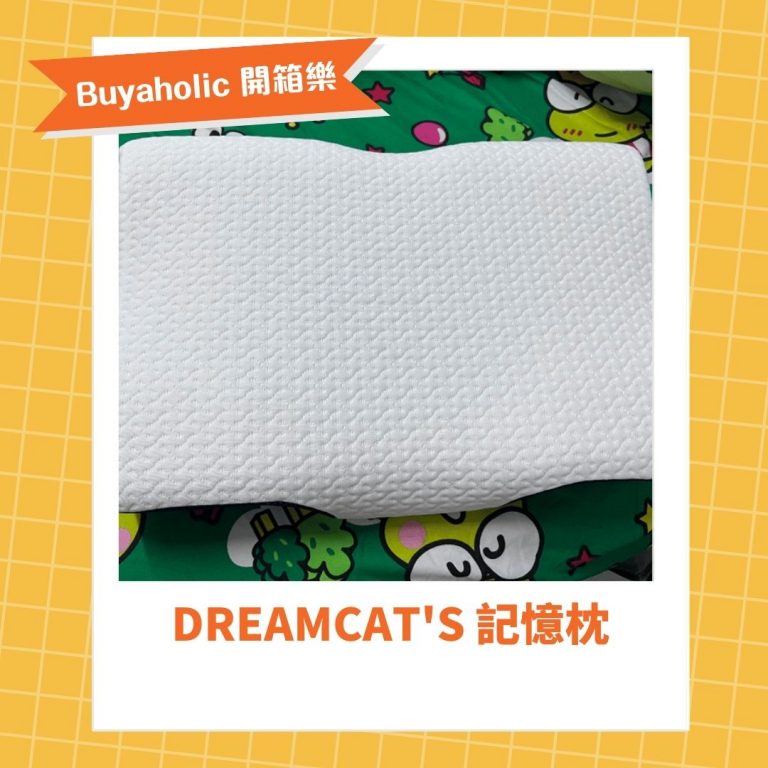 【會員開箱】人氣好訓枕頭推介：TEMPUR健頸枕、DreamCat’s記憶枕、HNOS午睡枕等 | Buy&Ship（香港）