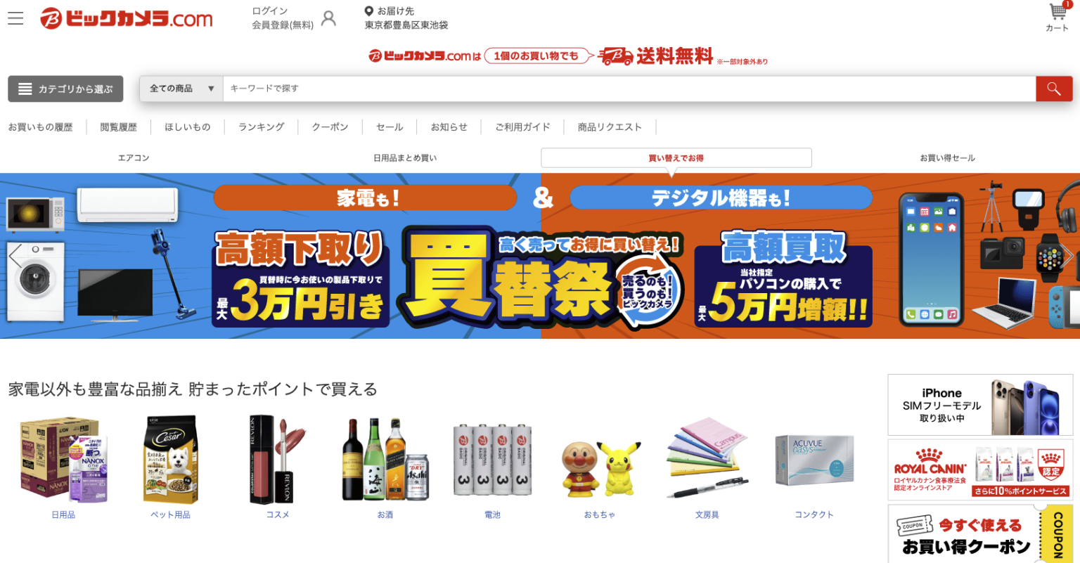 How to Shop from Bic Camera JP: Shopping Guide to Buy Electronics ...