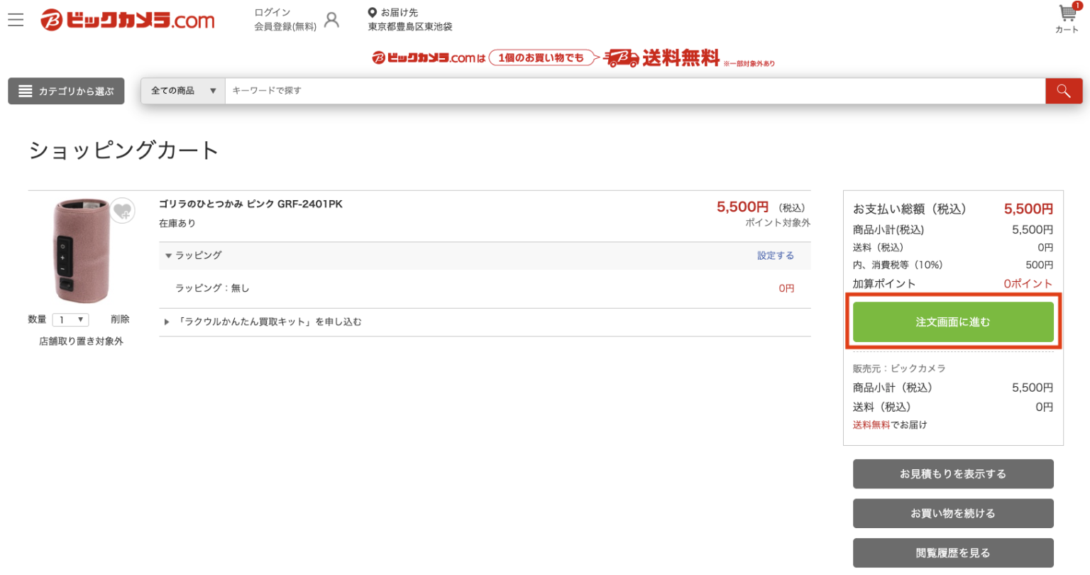 How to Shop from Bic Camera JP: Shopping Guide to Buy Electronics ...
